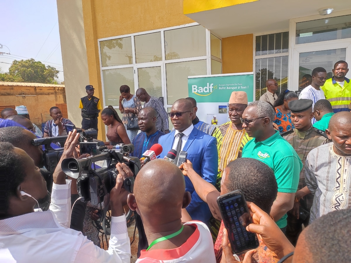 Nouvelle agence Badf à Diébougou